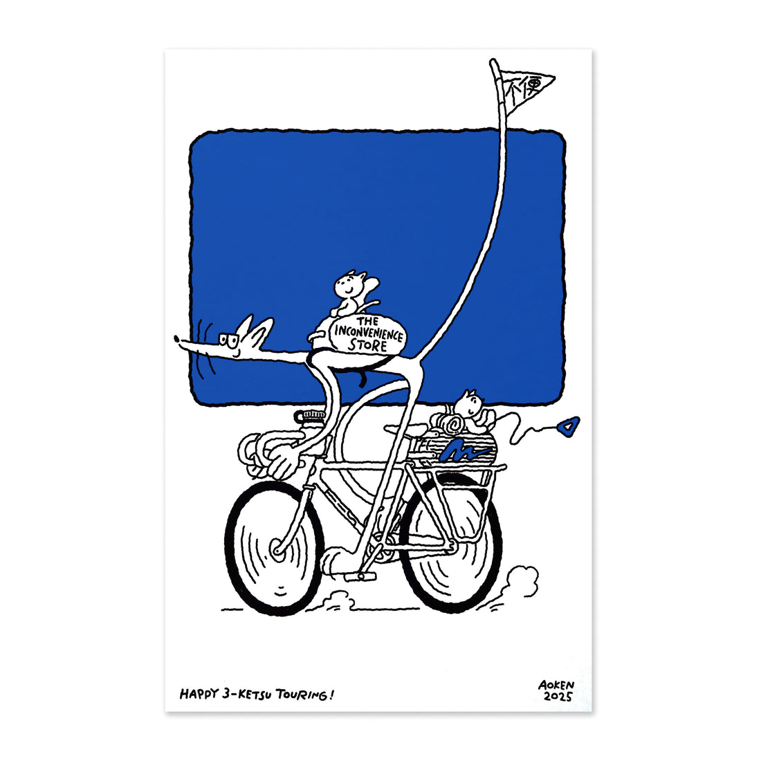 IRO IRO in The City Poster by Kengo Aoki - Bike – The Inconvenience Store Japan